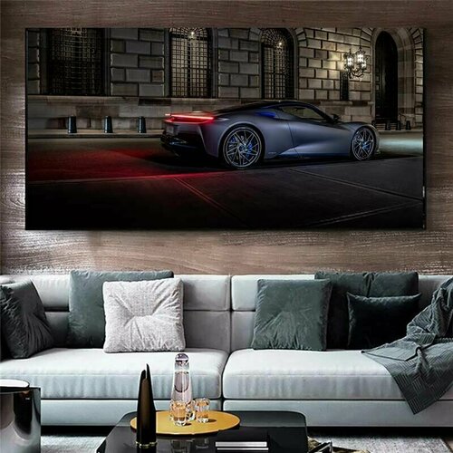 Интерьерная картина машина Lamborghini Aventador 50х80 см. арт Машина_25_50х80