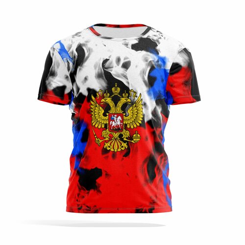 Футболка PANiN Brand, размер XS, красный, белый