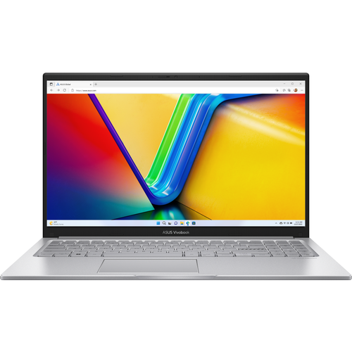 Ноутбук ASUS Vivobook 15 X1504ZA-BQ1104, 15.6" (1920x1080) IPS/Intel Core i3-1215U/8ГБ DDR4/512ГБ SSD/UHD Graphics/Без ОС, серебристый (90NB1022-M01MB0)