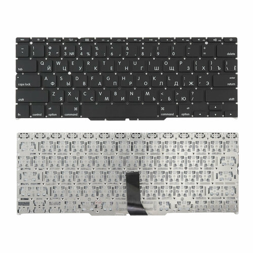 Клавиатура для ноутбука MacBook Air 11" A1465 (Mid 2011 - Early 2015) плоский Enter