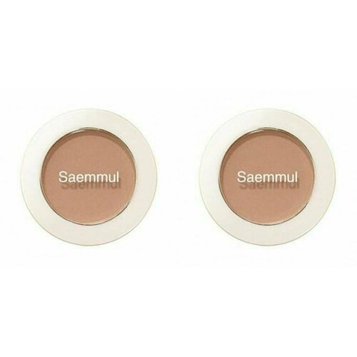 The Saem Тени для век матовые Saemmul Single Shadow Bе 01, 2 гр, 2 шт.