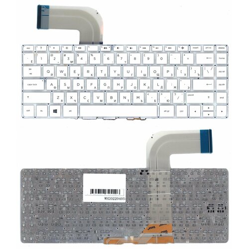 Клавиатура для ноутбука HP Pavilion 14-V белая