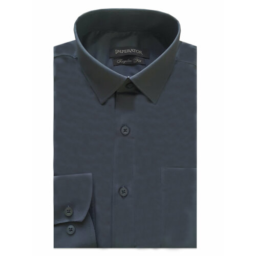 Рубашка Imperator, размер 39 ворот/164-172, серый
