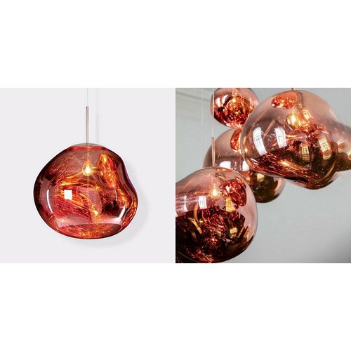 Luminaire / MELT-CP38 Светильник подвесной Melt Copper, 38 см