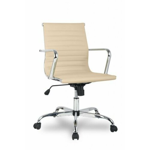 Офисное кресло College H-966L-2 для руководителя, макс. нагрузка 120 кг, 56 x 63 x 90 см, эргономичная модель H-966L-2/Beige бежевый