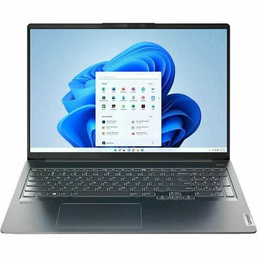 Ноутбук Lenovo IdeaPad 5 Pro 16ARH7, 16" (2560x1600) IPS 120Гц/AMD Ryzen 7 6800HS/16ГБ LPDDR5/512ГБ SSD/GeForce RTX 3050 4ГБ/Без ОС, серый 82SN004XRK