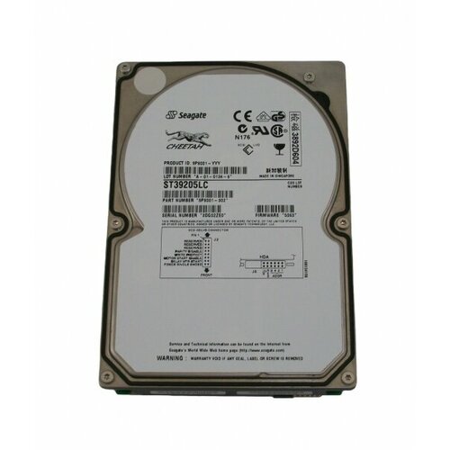 Жесткий диск Seagate ST39205LC 18,4Gb 10000 U160SCSI 3.5" HDD