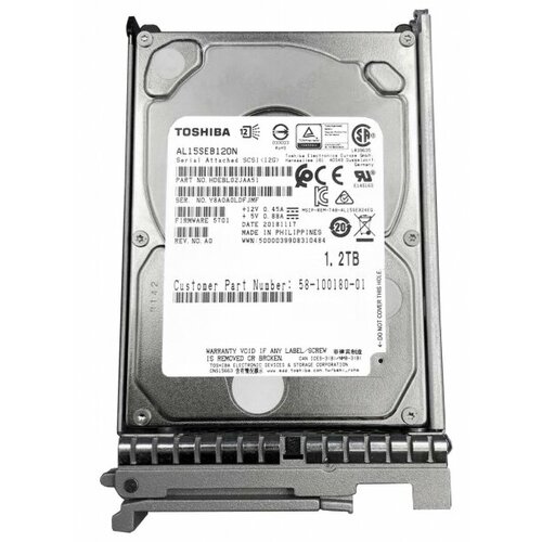 Жесткий диск Cisco 58-100180-01 1,2Tb 10000 SAS 2,5" HDD