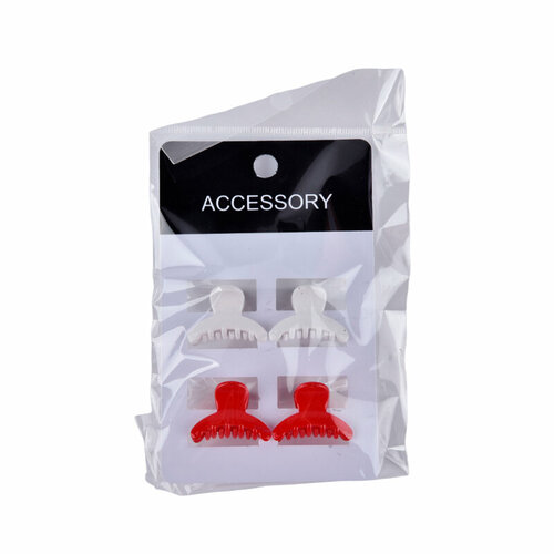 Набор заколок для волос Accessories Крабы 2,5*1,5 см 4 шт