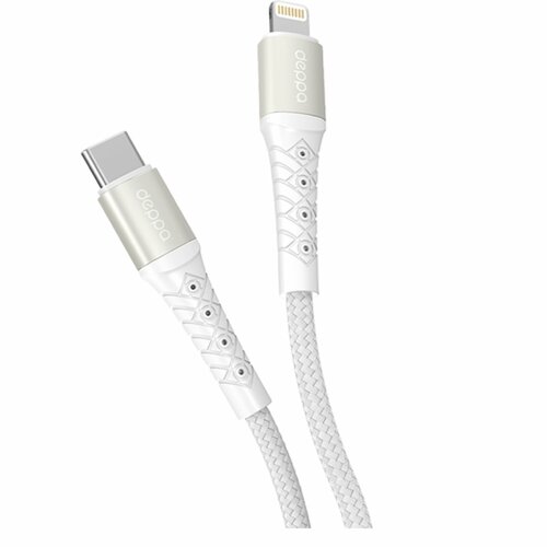Кабель Deppa USB-C/Lightning 1m 72517 White