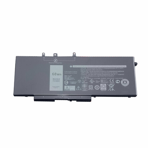 Аккумулятор GJKNX для ноутбука Dell Latitude 5480 7.6V 8500mAh черный