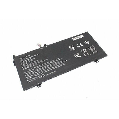 Аккумуляторная батарея для ноутбука HP Spectre x360 13-ae006no 11.4V (4900mAh)