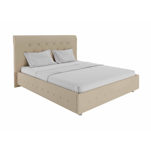 Мягкая кровать Андрия Крем, 180х200 (Dimax)