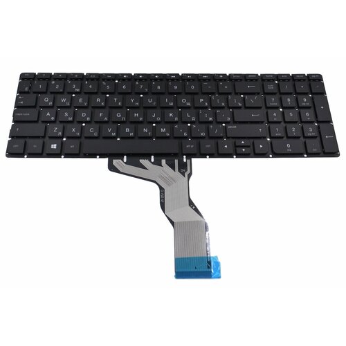 Клавиатура для HP Pavilion 15-dp0017ur ноутбука с белой подсветкой