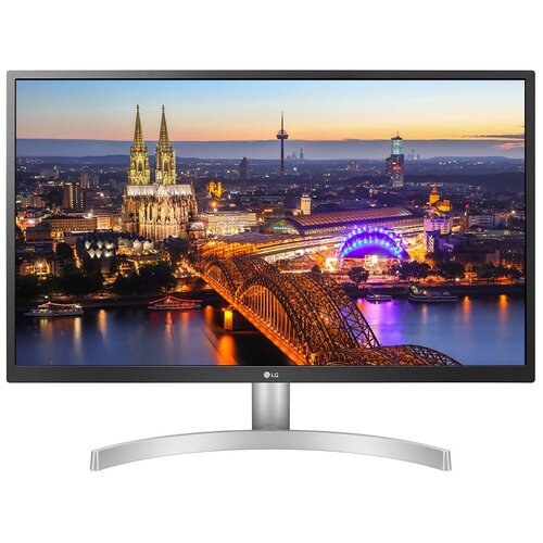 27" Монитор LG 27UL500, 3840x2160, 60 Гц, IPS, черный/белый