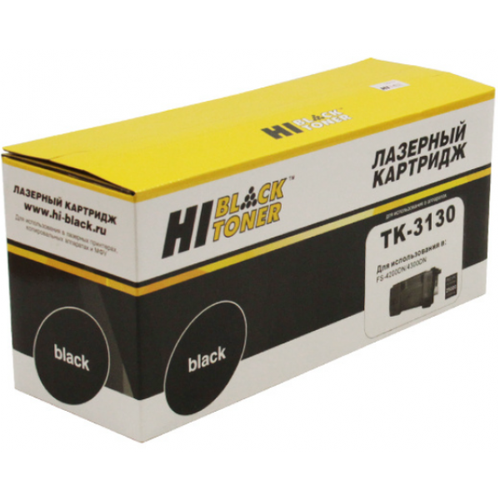 TK-3130 Hi-Black совместимый черный картридж HB-TK-3130 для Kyocera Mita FS 4200/ 4300; Ecosys M3550