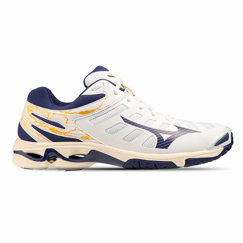 Кроссовки Mizuno Wave Voltage, размер 12, синий, белый