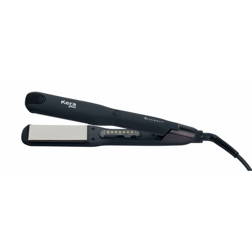 Щипцы для выпрямления волос DEWAL PRO KERA PLUS, 38*90 мм, с терморегулятором, титановое покрытие