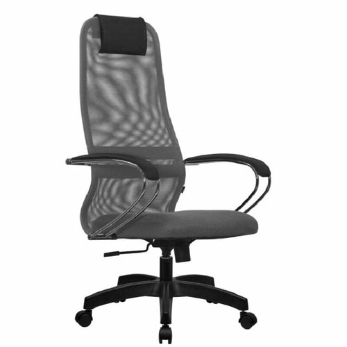 Кресло компьютерное метта SU-B-8/подл.131/осн.001, light grey/light gray