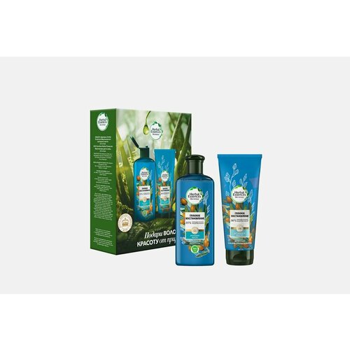 Подарочный набор шампунь + Бальз-ополаскиватель HERBAL ESSENCES глубокое восстановление 2 шт