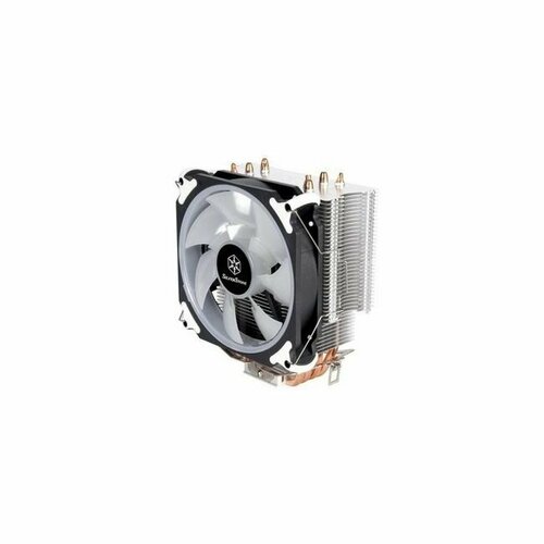 Кулер для процессора Silverstone SST-AR12-RGB Argon CPU Cooler 4 Direct Contact Heatpipe, 120mm PWM RGB Fan, RTL {15}