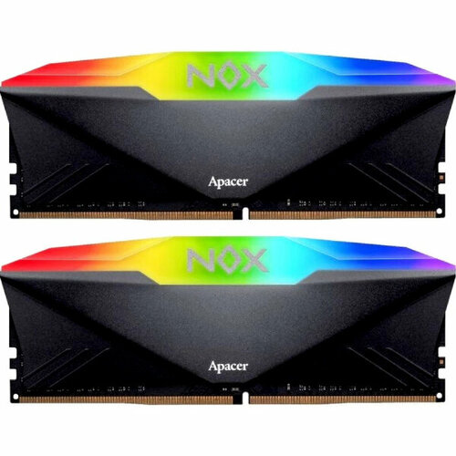 Оперативная память Apacer AH4U32G36C25YNBAA-2 DDR4 DIMM 3600-18 1024x8 32GB 1.35V OC NOX RGB AURA2 w/HS RP-K2