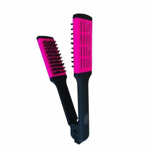 Расческа зажимная Keratin Tools розовая для кератинового выпрямления волос, ботокса , укладки
