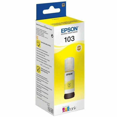 Чернила EPSON 103 Yellow (C13T00S44A)