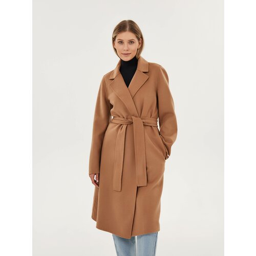 Пальто iBlues, размер 42, коричневый