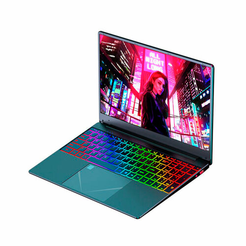 15,6 ноутбук RGB Intel Celeron N95 (3.4 GHz, 4 ядра), RAM 16 GB, SSD 1 TB, Intel UHD Graphics, Windows 10 Pro