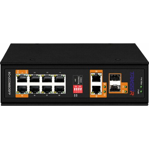 РоЕ-коммутатор Trassir TR-NS15122S-300-8POE