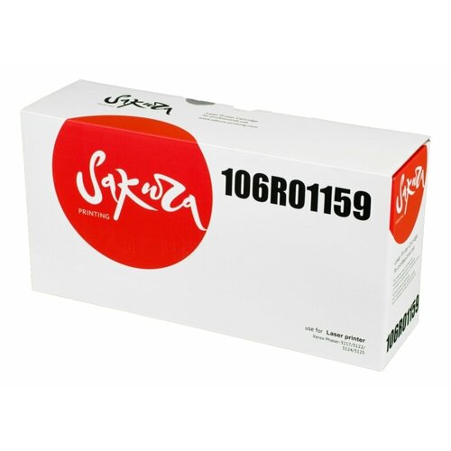 10 шт. Картридж лазерный Sakura 106R01159 черный 3000 стр. для Xerox (SA106R01159)