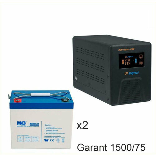 Энергия Гарант-1500 + Аккумуляторная батарея MNB MNG75-12