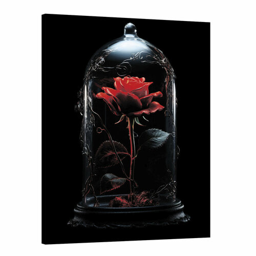 Интерьерная картина 50х70 "Розы в плену"
