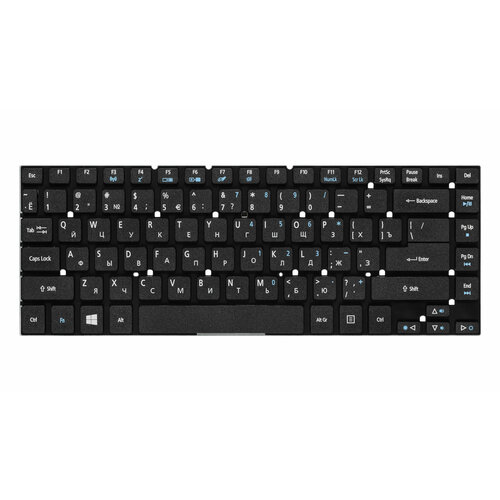 Клавиатура без рамки для Acer Aspire ES1-520, 3830TG, ES1-522, ES1-511 и др