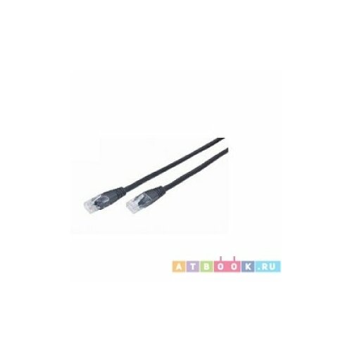 Bion Cable Патч-корд Bion BPC-U5E101-0.5M-BK U UTP, Cat.5e, AWG 26 7 0,16мм , CCA, многожильный, PVC, 0,5м, черный
