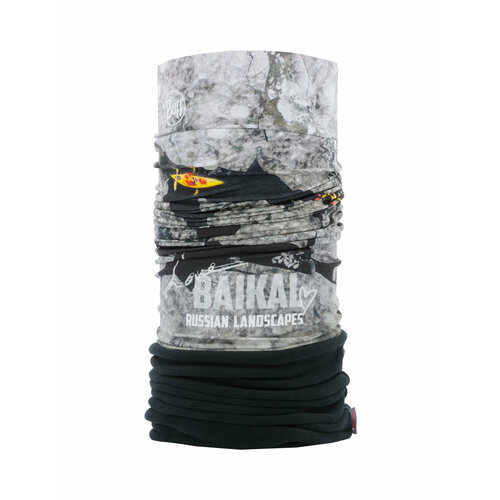 Бандана Buff Polar Baikal, размер one size, серый, черный