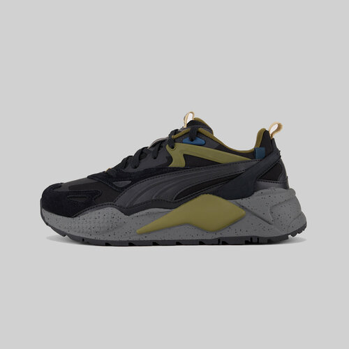 Кроссовки PUMA RS-X Efekt Speckle, размер 44,5 EU, черный, хаки