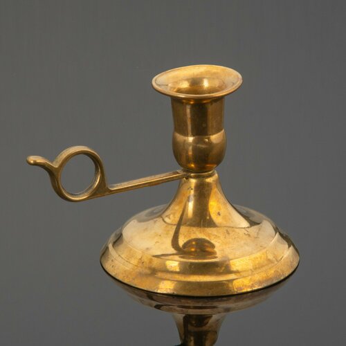 Подсвечник переносной (на одну свечу), латунь, Западная Европа, 1900-1930 гг.