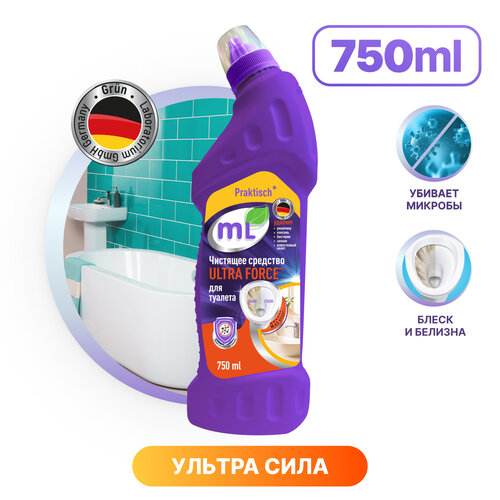 Чистящее средство mL Ultra force для туалета Meine Liebe, 750 мл