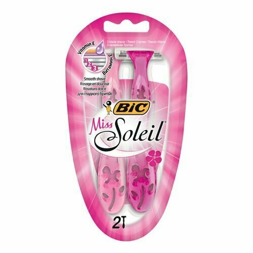 Бритвенный станок Bic Miss Soleil 3 лезвия 2 шт