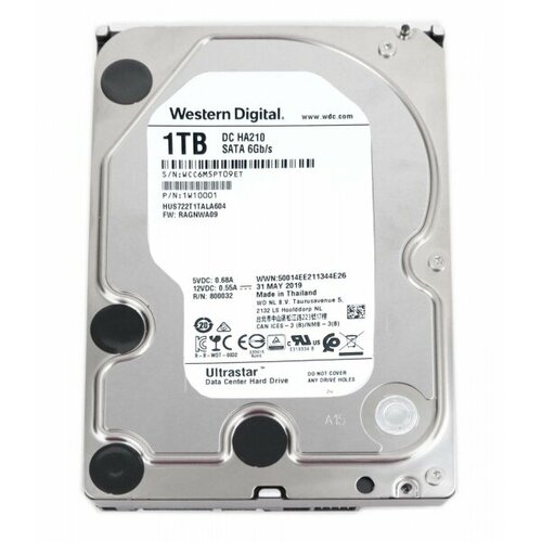 Жесткий диск Hitachi HUS722T1TALA604 1Tb 7200 SATAIII 3.5" HDD
