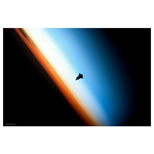 Плакат, постер на бумаге Space Shuttle/Космический шатл. Размер 30 х 42 см