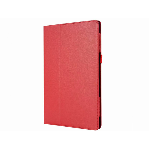Чехол-обложка MyPads Eclissi di lusso для Sony Xperia Tablet Z из импортной кожи с мульти-подставкой в красном цвете