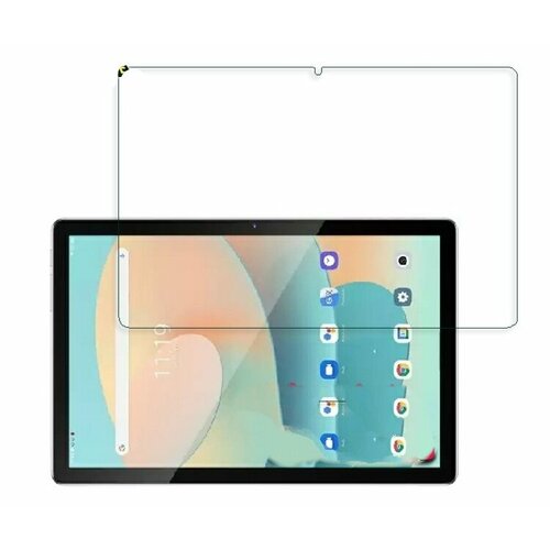 Защитное закалённое противоударное стекло на экран MyPads для Blackview Tab 12 / Tab 12 Pro / Oscal Pad 13 с олеофобным покрытием