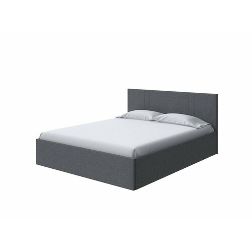 PROxSON Кровать Helix Plus (Ткань: Рогожка Savana Grey (серый)) 140x200