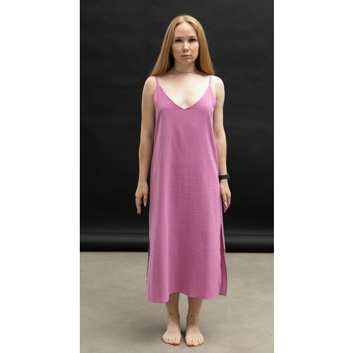 Платье SIMPLE LINE, размер 44, розовый
