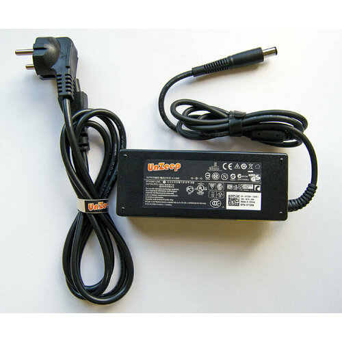 Для Dell NADP-90KB A Зарядное устройство UnZeep, блок питания ноутбука (адаптер + сетевой кабель)