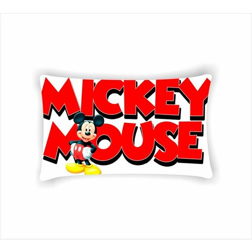 Подушка Mickey Mouse, Микки Маус №14, Картинка с двух сторон