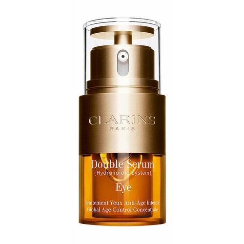 CLARINS Double Serum Eye двойная Сыворотка для кожи вокруг глаз двойная комплексная омолаживающая, 20 мл